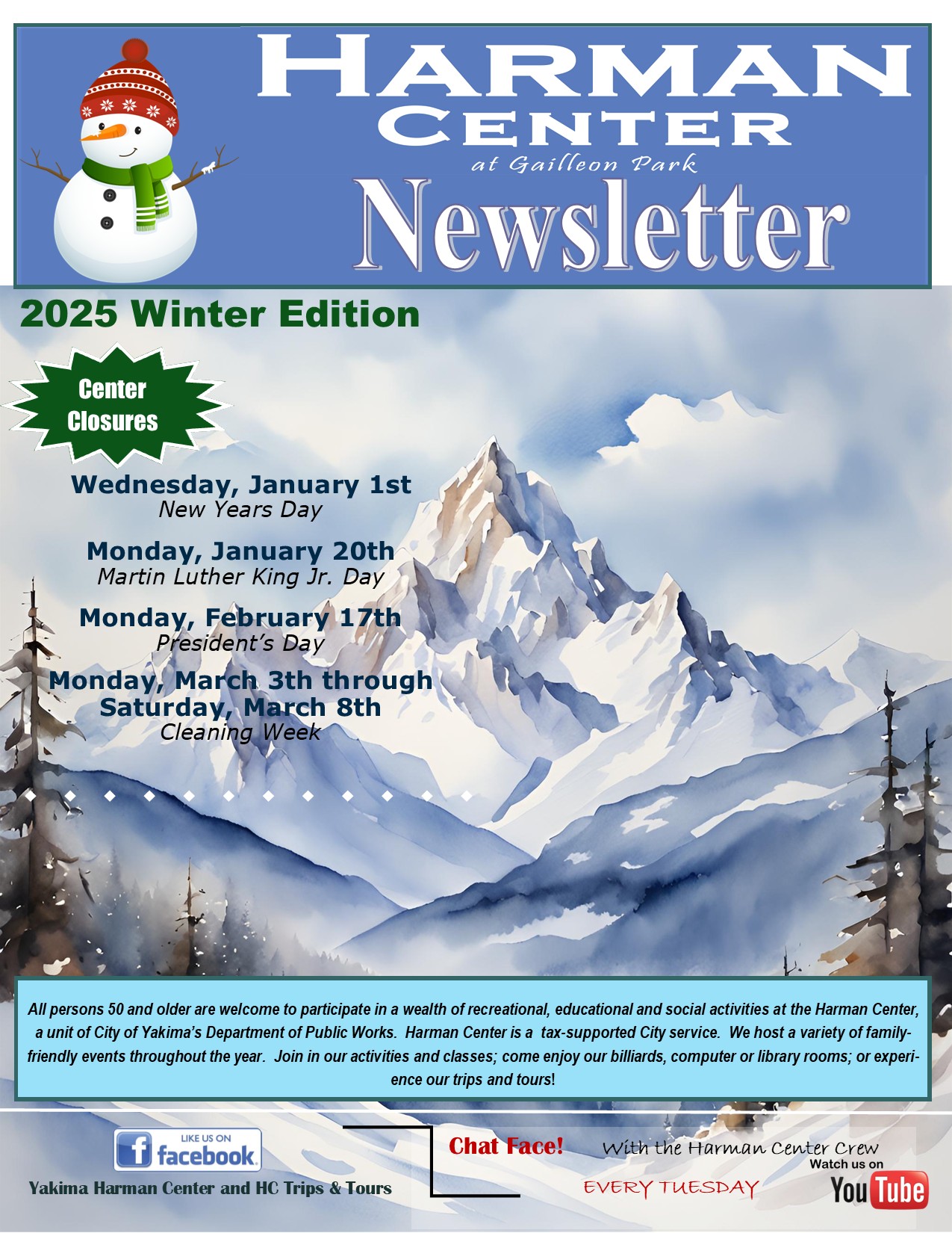 Harman Center at Gailleon Park | Yakima Parks and Recreation