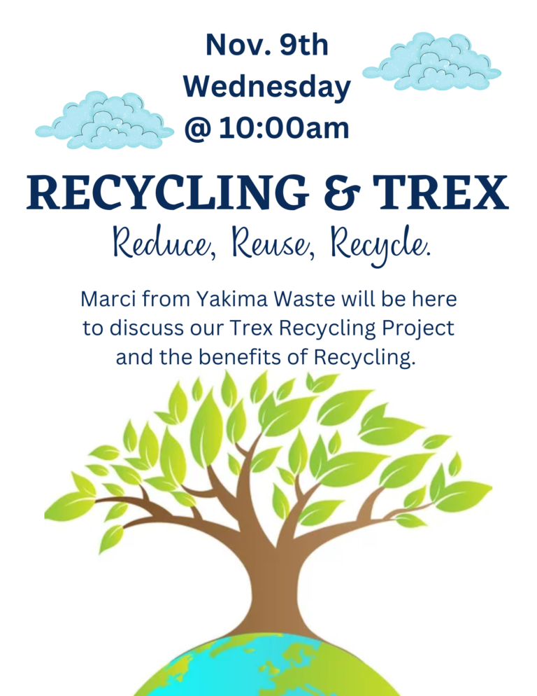 Recycling & Trex | Yakima Parks and Recreation